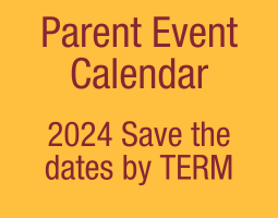 2024 Save the date Parent Calendar